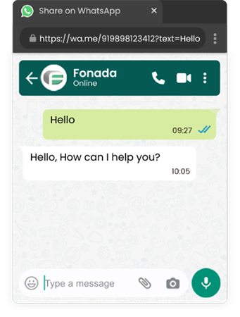 Free Whatsapp Link Generator