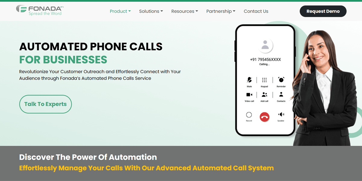 Automated Phone Calls System & Service for Businesses Automated Phone Calls System & Service for Businesses